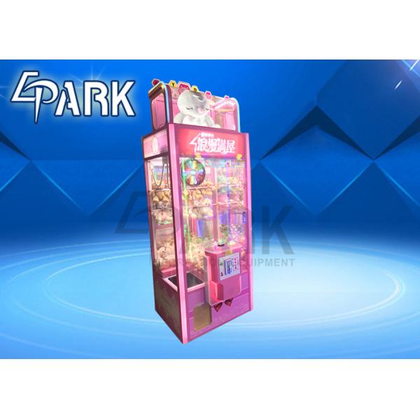 Quality Game Center Crane Game Machine / Claw Stuffed Animal Machine for sale