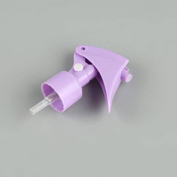 Quality 24mm Mini Trigger Sprayer 24/410 20-410 Purple Plastic With Lock Button for sale