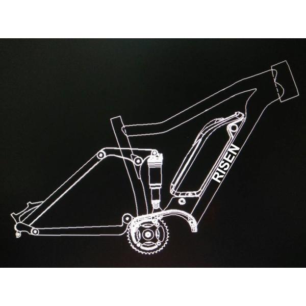 Quality Boost 27.5er Electric Bike Frame w/ Bafang 1000w  Aluminum Alloy Suspension Mtb E-Bike for sale