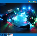 Hot sale rgb color changing led christmas lights outdoor 12v 100 bulbs