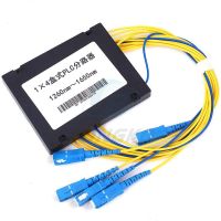 Quality 4 Way SC UPC Plc Optical Fiber Optic Couplers And Splitters 1x4 for sale