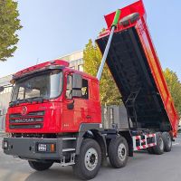 Quality 12 Forward Shift Number Shacman 8X4 F3000 Dump Trucks for Heavy Machine Flat Cab for sale