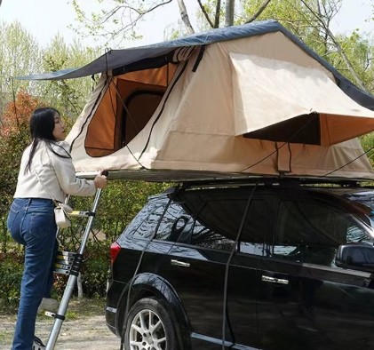 Quality Fully Automatic Camping Car Roof Tent With Rainproof Quick Opening And Folding for sale