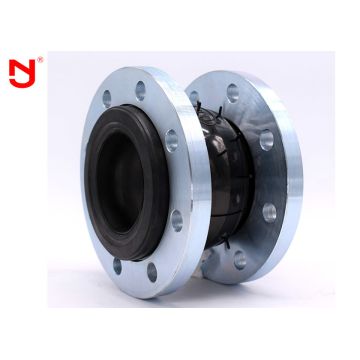 Quality Synthetic Single Sphere Rubber Expansion Joint Compensators Metal Reinforcement for sale