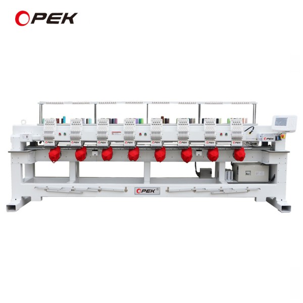 Quality High Speed Industrial Automatic Flat Embroidery Making Machine with Dahao 528 for sale