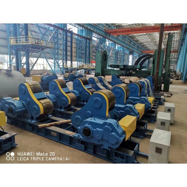 Quality Rubber Wheel Heavy Sar Self Centering Rotator 300t Bolt Adjustable for sale