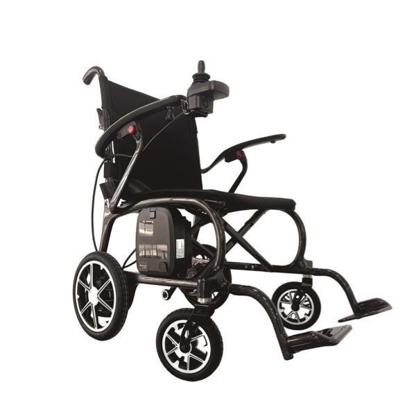 Quality Electromagnetic Braking Electric Wheelchair with Adjustable Height and Remote Control for sale