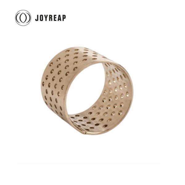 Quality Wrapped Bronze Sliding Bearing with Lubrication Holes WB802 Bronze Bushing CuSn8P0.3 CuSn6P for sale