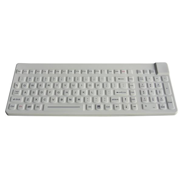 Quality IP68 waterproof industrial medical grade keyboard with desktop version for sale