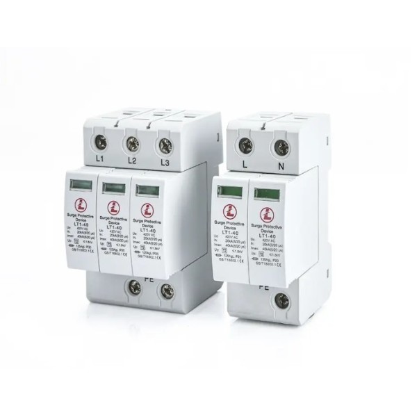 Quality T1 3 Pole AC Spd Electrical Device 280V Lightning Surge Protector 1P+N for sale