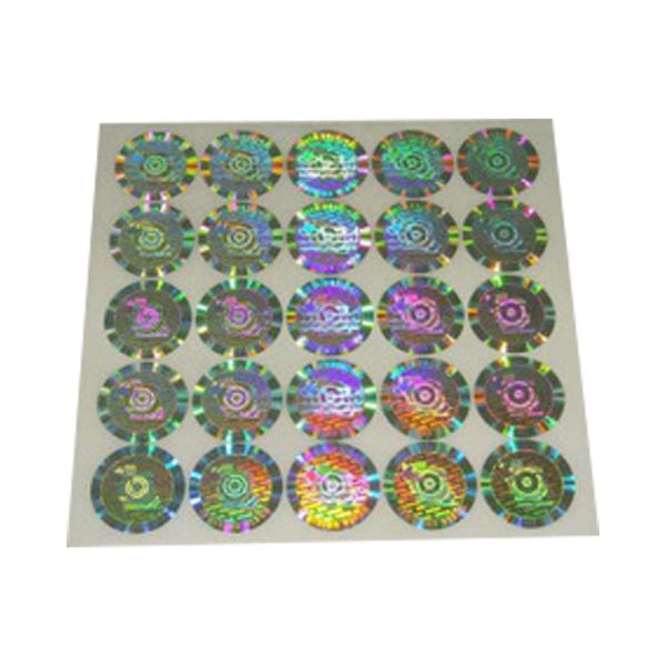 Quality Hot Stamping Custom Size Tamper Evident Security Labels for sale