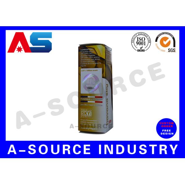 Quality Hologram E liquid Boxes for sale
