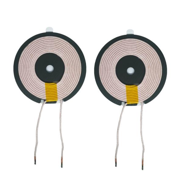 Quality G50-6.3UH 5W QI Wireless Charging Coil 40mm For Mobile Phone Charger for sale