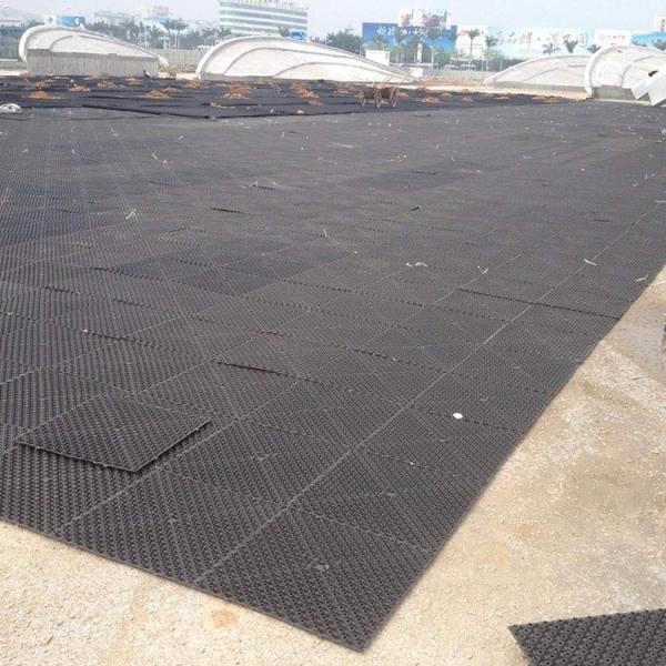 Quality Roof Greening And Reduce Water Pressure HDPE Dimple Geotextile Membrane for sale