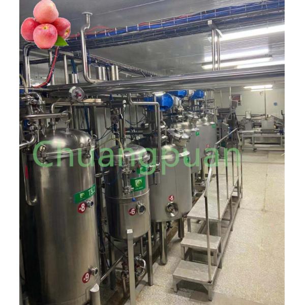 Quality Fully Automated Apple Juice Processing Line 380V 50Hz for sale