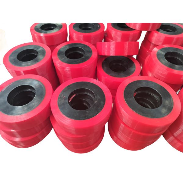 Quality Polyurethane Coating Wheels 85 A Shore Hardness Industrial Equipment Wheels for sale
