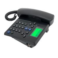 Quality FM Radio GSM Wireless Desktop Phone , Wireless GSM Landline Phone SMS Phone Book for sale