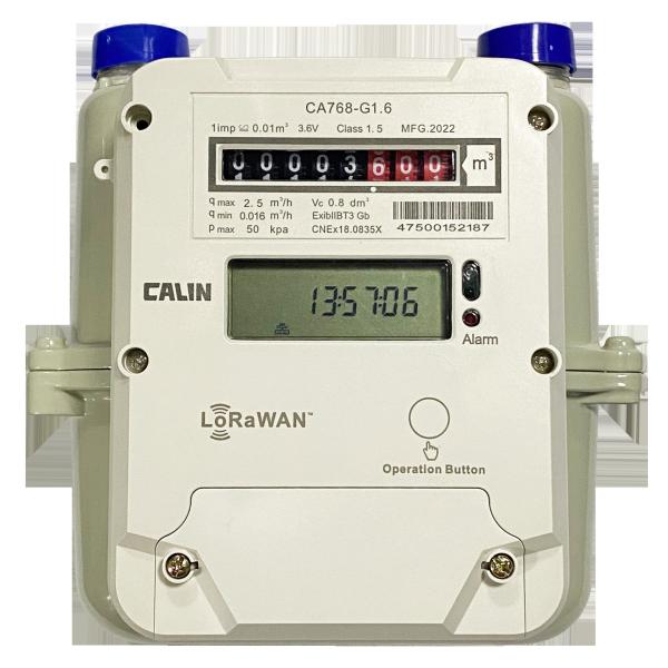 Quality LoraWAN Management STS/DLMS Keypad Prepaid Gas Meter for sale