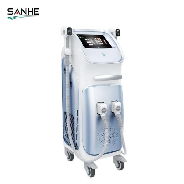 Quality Double Handle 808nm Diode Laser Hair Removal Machine for sale