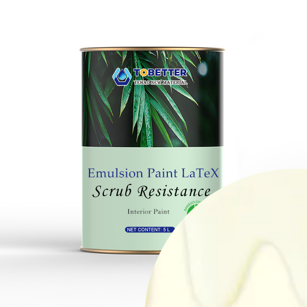 Quality 5l  Interior Emulsion Paint Garage Wall Latex Paint White Polymer Binder Resin Acryl Ater Based for sale