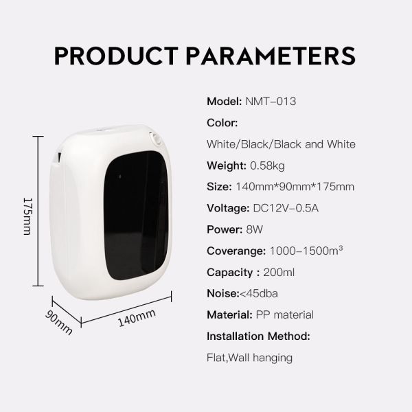Quality Wall-Mounted Hotel Lobby Diffuser - 24/7 Continuous Fragrance Dispenser with for sale