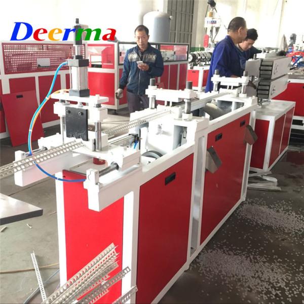 Quality SIEMENS DEIDE Drive Motor PVC Corner Bead Plastic Products Making Machine for for sale