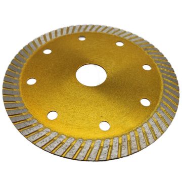 Quality OBM Customized Support 5 Inch Green Turbo Diamond Cutting Disc for Stone Cutting for sale