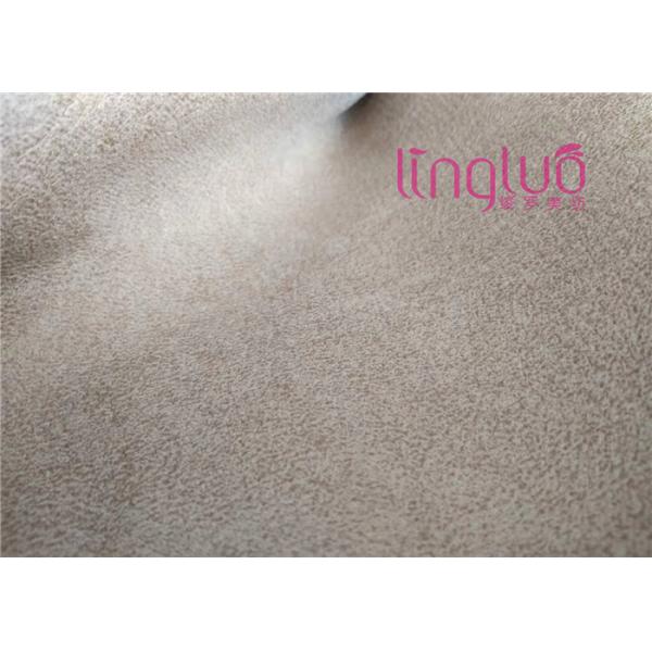 Quality Fastness Suede Sofa Fabric Texturized Bronzing Luxurious Grey Suede Fabric Sofa for sale