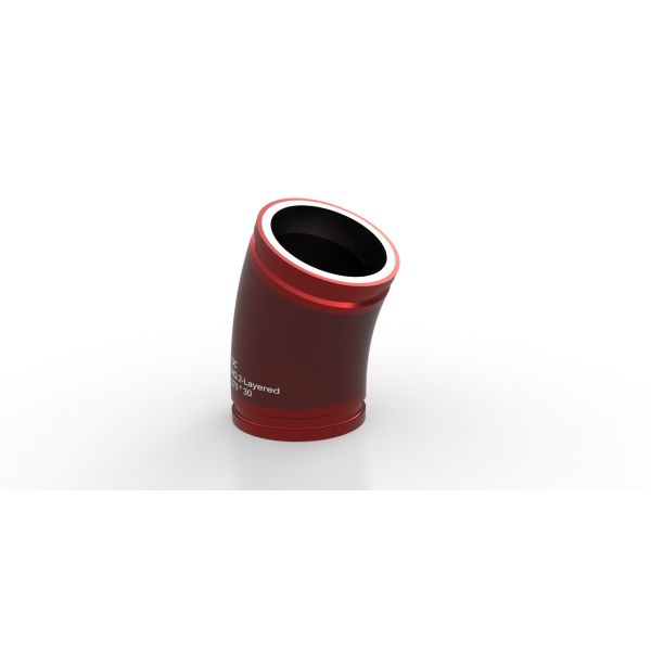 Quality DC HQ DOUBLE-LAYERED FOR HIGH WEAR-RESISTANT DUAL PIPES 275*45 ELBOW RED for sale