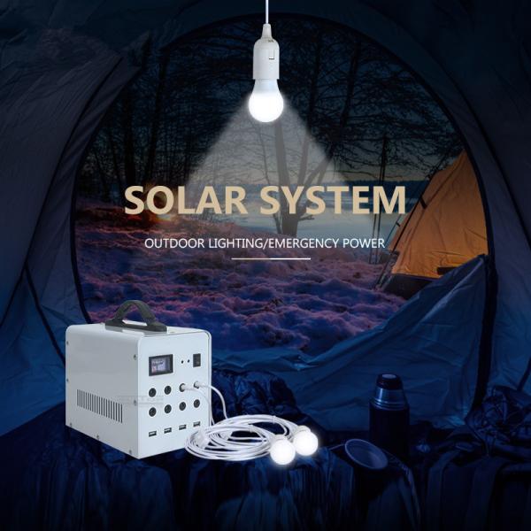 Quality 10W Portable Solar Generator Kit Home Solar Off Grid Powered Battery for sale