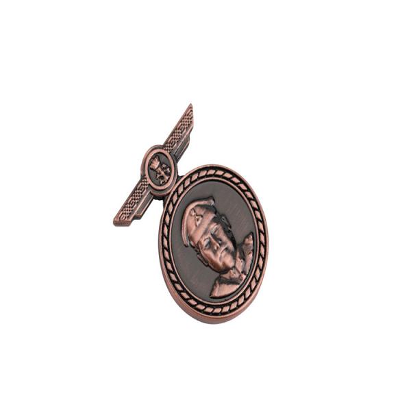 Quality Commemorative Pewter Brooch Pin Design Badge Special Logo Events Pro-Enamel for sale