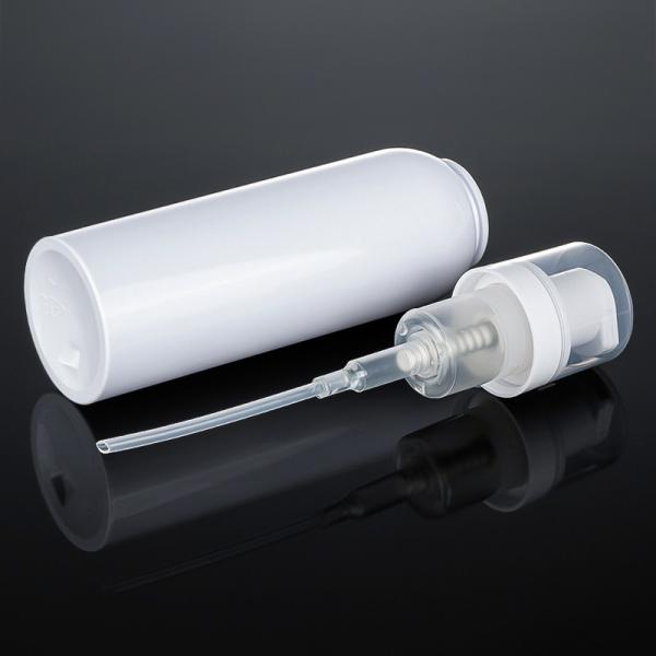 Quality Round 250ml Foaming Pump Bottle Screen Printing For Facial Cleanser for sale