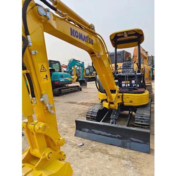 Quality Low-Hour Used Mini Crawler Second Hand Komastua PC30 3 Ton Backhoe Digger for sale