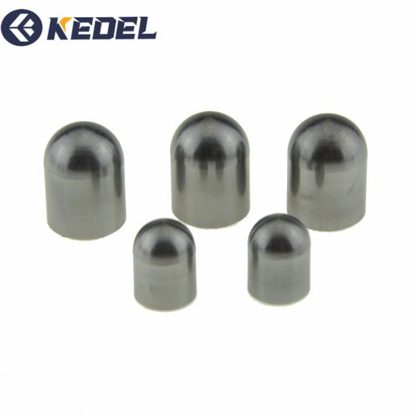 Quality Spherical Tungsten Carbide Buttons 10.2mm-15.88mm Drill Bit Teeth for sale
