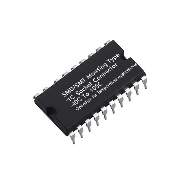 Quality SMD/SMT Mounting Type IC Socket Connector -40C To 105C Operation for Temperature for sale