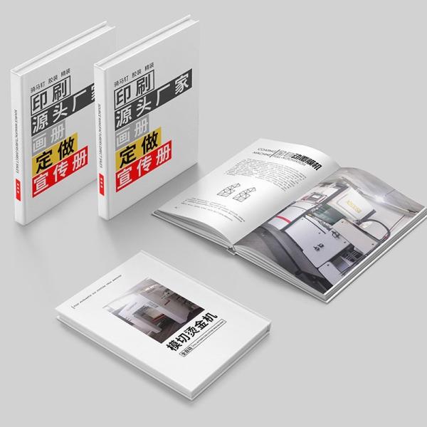 Quality Hardcover Softcover Catalogue Book Printing Hot Stamping Surface for sale