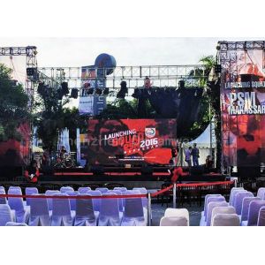 Quality 1/4 Scan Stage LED Display , Outdoor Led Screen Rental With Die Casting Aluminum for sale