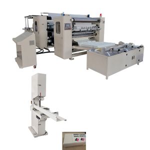 Quality Interfold Drawing N Fold Hand Towel Paper Folding Machine With Easy Bagging for sale