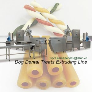 Quality Chewing Treats Snack Dog Food Extruder Machine Sus Pet Food Production Line for sale