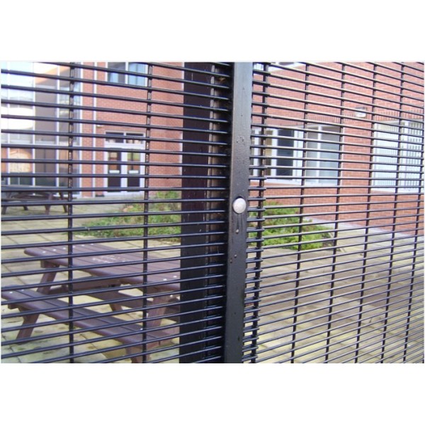 Quality Rectangle Hole 358 Security Welded Mesh / 358 Anti Climb Fence for sale