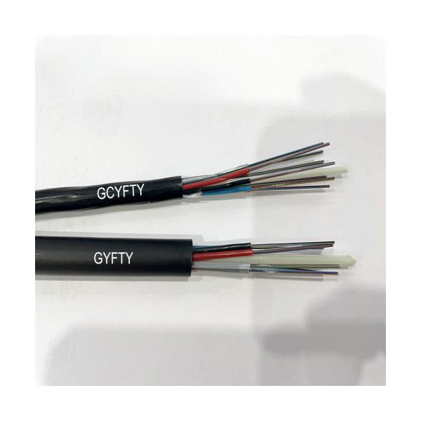 Quality 48-Core Outdoor Single Mode Fiber Optic Cable GYFTY 652D-1000m for sale