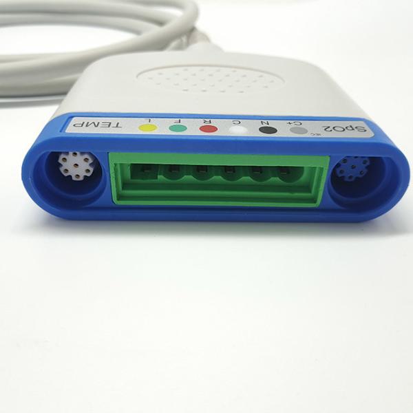 Quality Drager Siemens Multimed Pod 16 Pin TPU 6 Lead Ecg Cable for sale