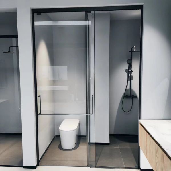 Quality 304 Stainless Steel, Sliding Door ,T Shape ,Shower Room ,Minimalist Design for sale