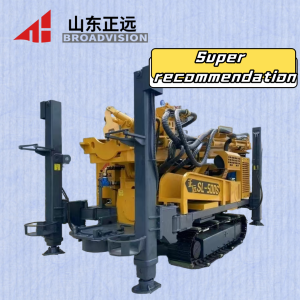 Quality SL500S Crawler Water Well Drilling Rig 500m Depth 30T Lifting for sale