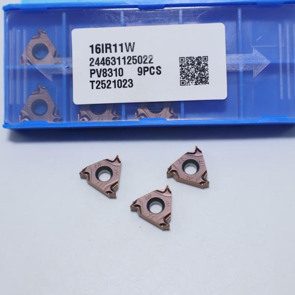 Quality Carbide Insert CNC Thread Cutting Inserts, WHITWORTH, Internal-thread, 16IR11W for sale