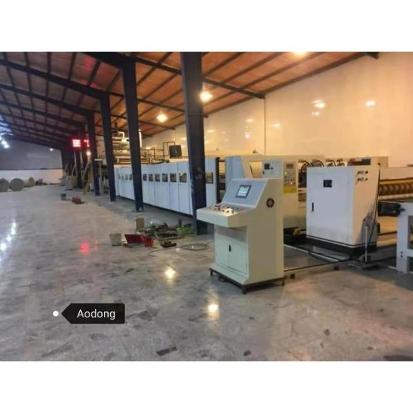 Quality 2200mm Corrugated Carton Box Making Machine Computerized for sale