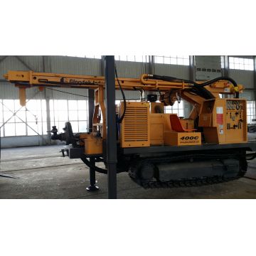 Quality 250m Water Well Drill Rig Machines 400C Full Hydraulic Crawler Type for sale