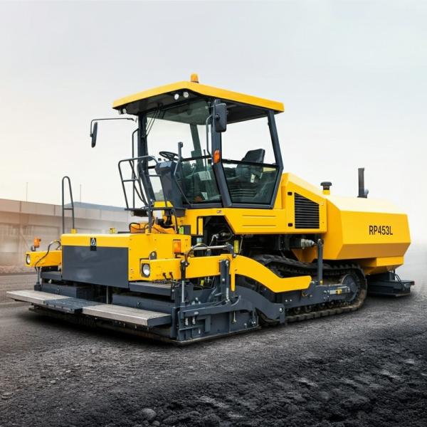 Quality Road Machine 4.5m Paver RP453L Wheel Drive Asphalt Paver for sale