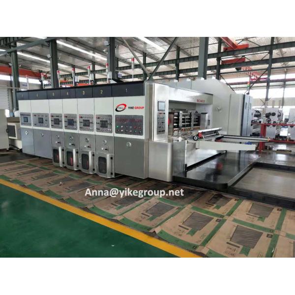 Quality High Definition Flexo Printer Slotter Machine With 150 Sheets/Min ISO Approved for sale