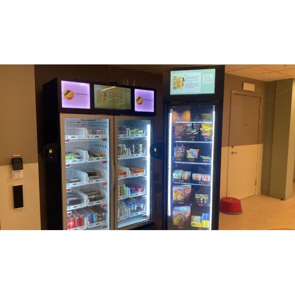 Quality WEIIMI Smart Fridge Healthy Food Vending Machine With Card Reader for sale